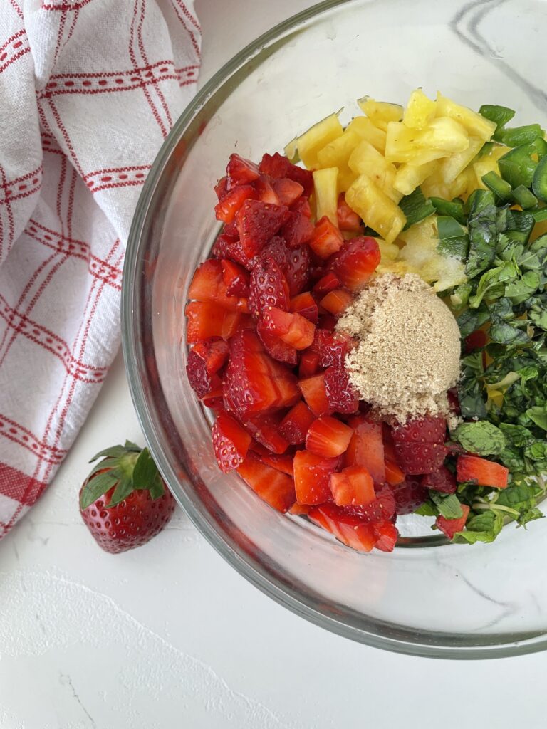 Strawberry Pineapple Salsa - Unique Cooks