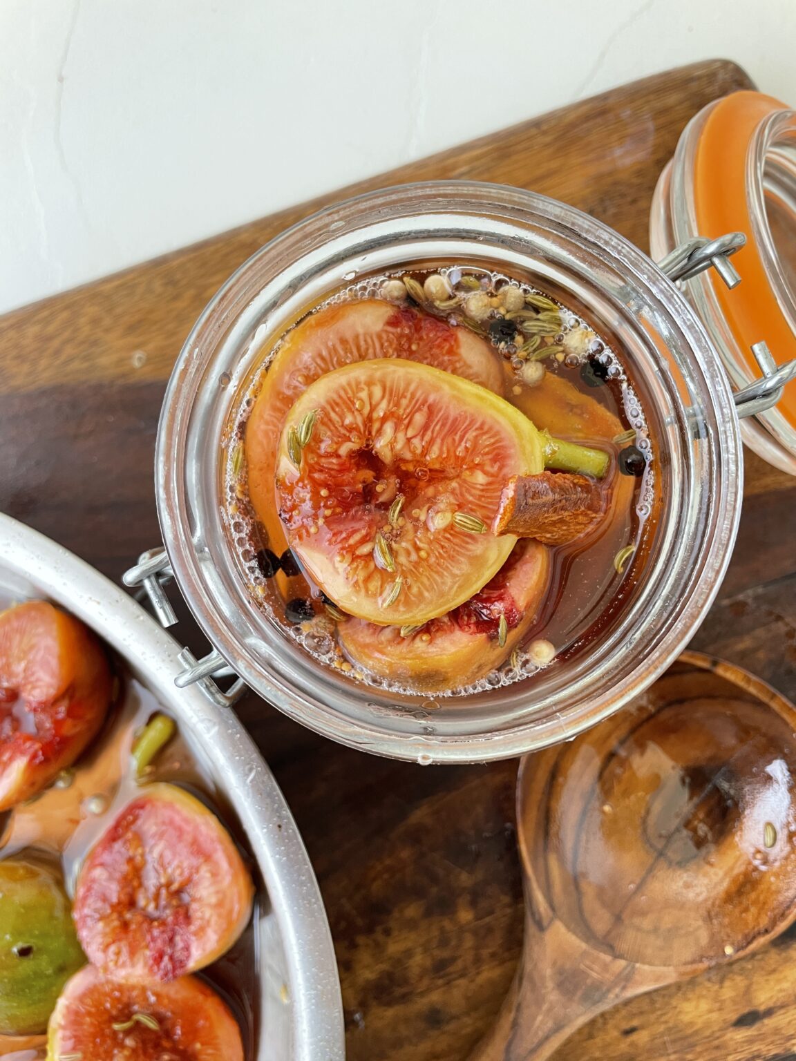 Pickled Figs in Spiced Syrup - Unique Cooks