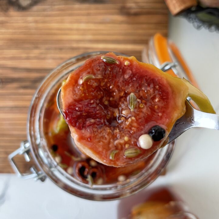 Pickled Figs in Spiced Syrup - Unique Cooks
