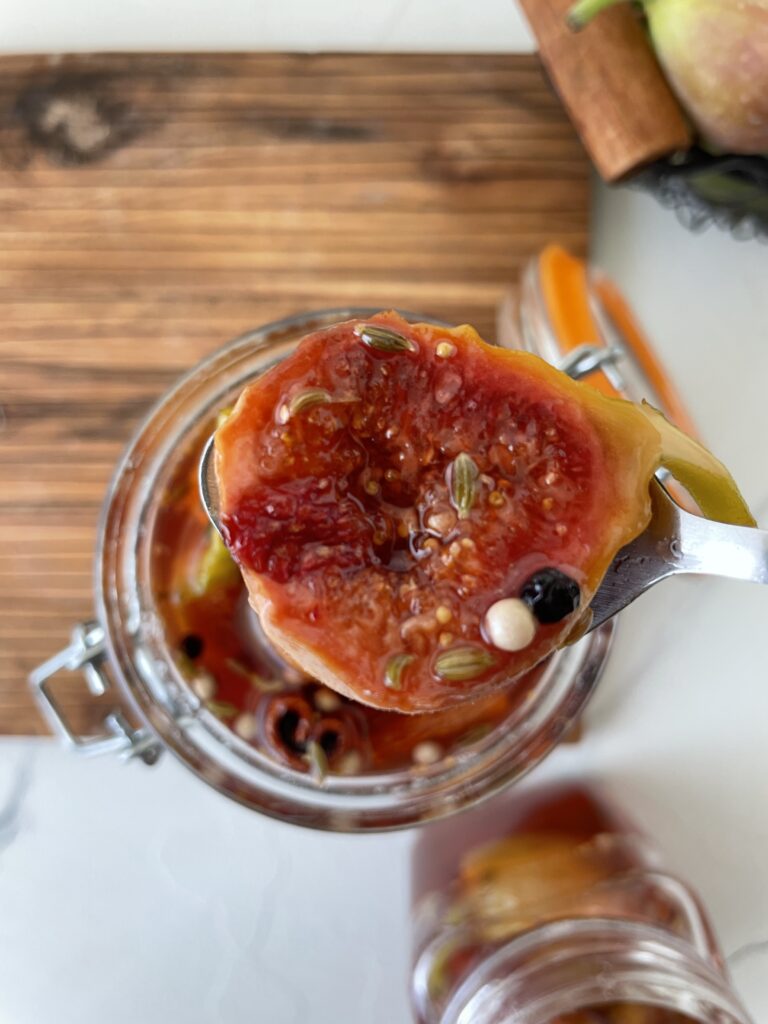 Pickled Figs in Spiced Syrup - Unique Cooks