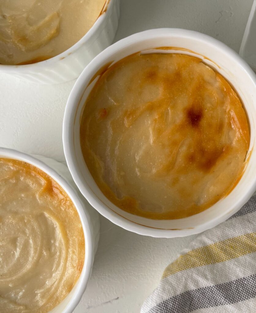 Baked Yogurt with Caramel Shards - Unique Cooks