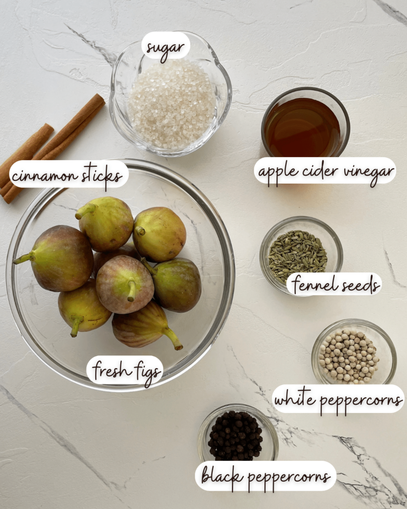 Pickled Figs in Spiced Syrup - Unique Cooks