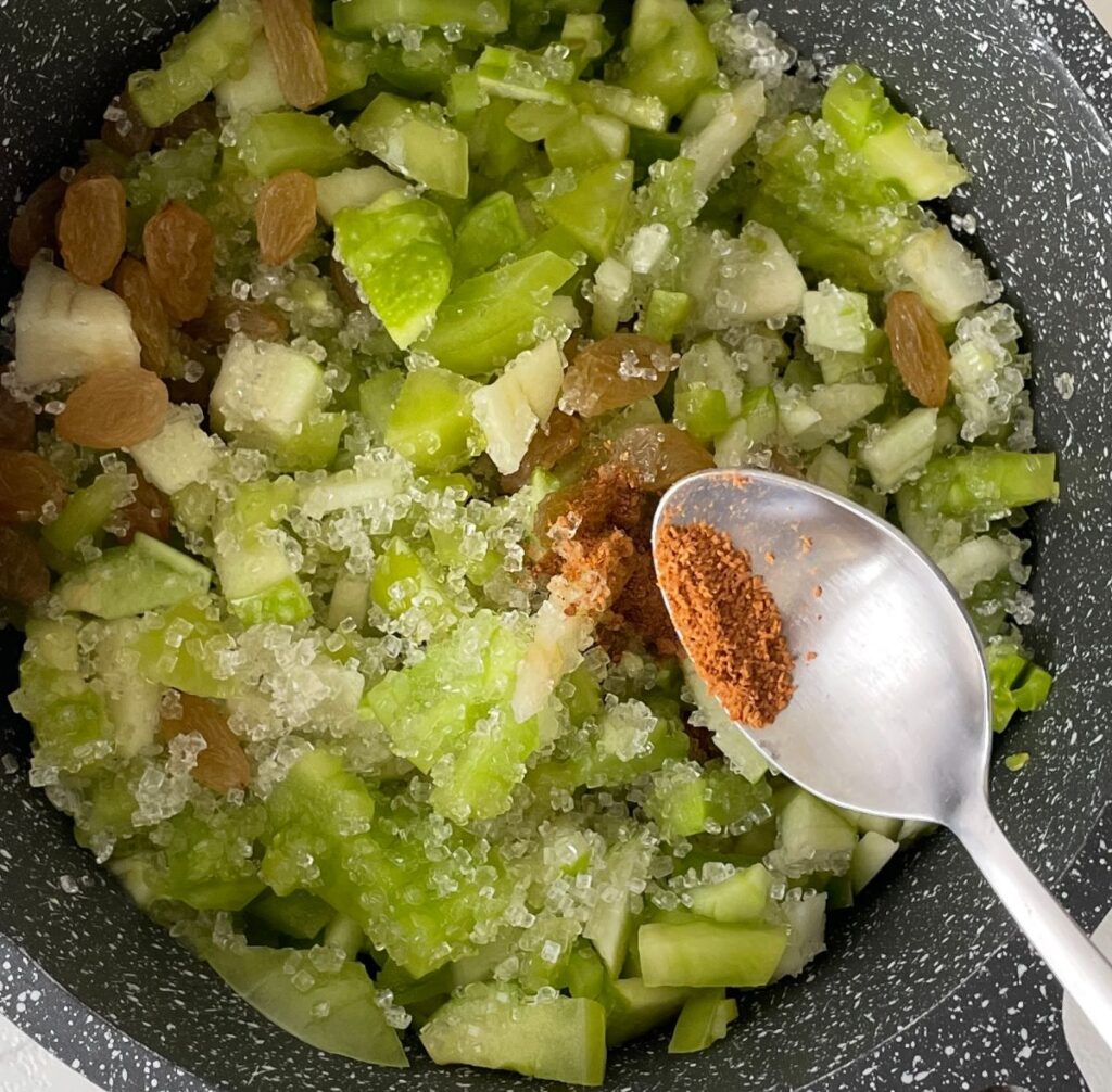 Green Tomato Mincemeat - Unique Cooks