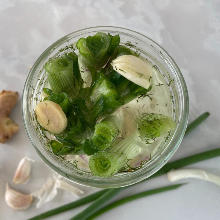 Pickled Green Onions - Unique Cooks