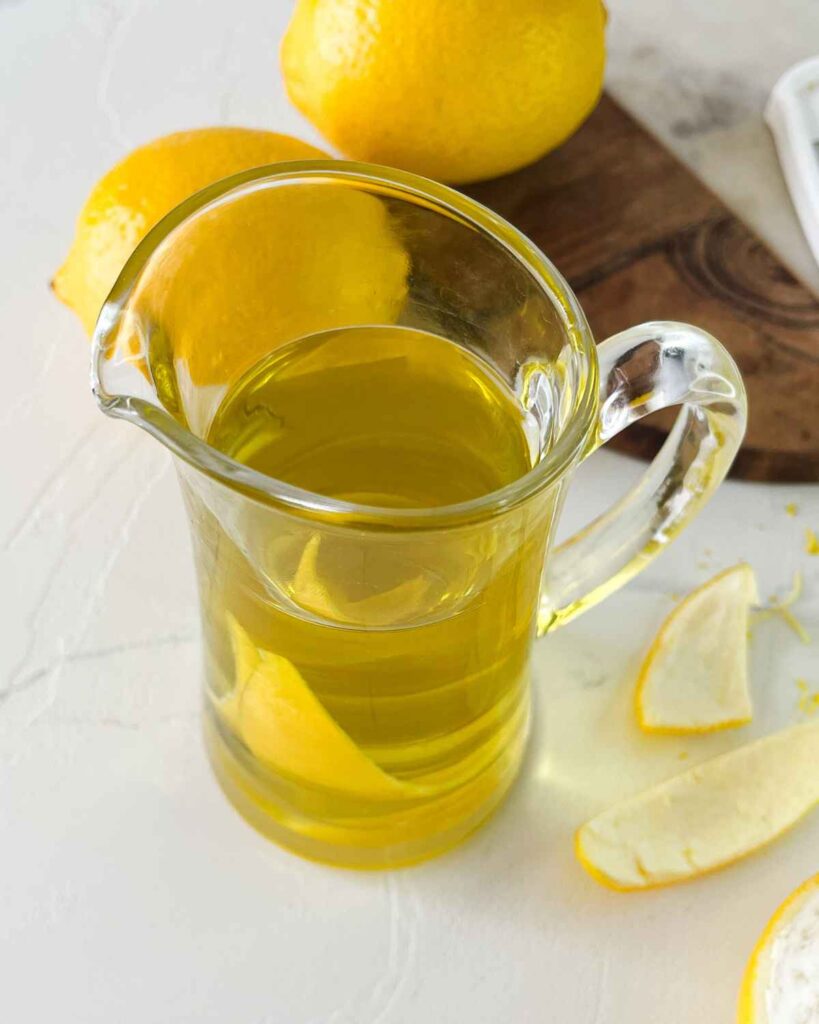 Lemon Infused Olive Oil - Unique Cooks