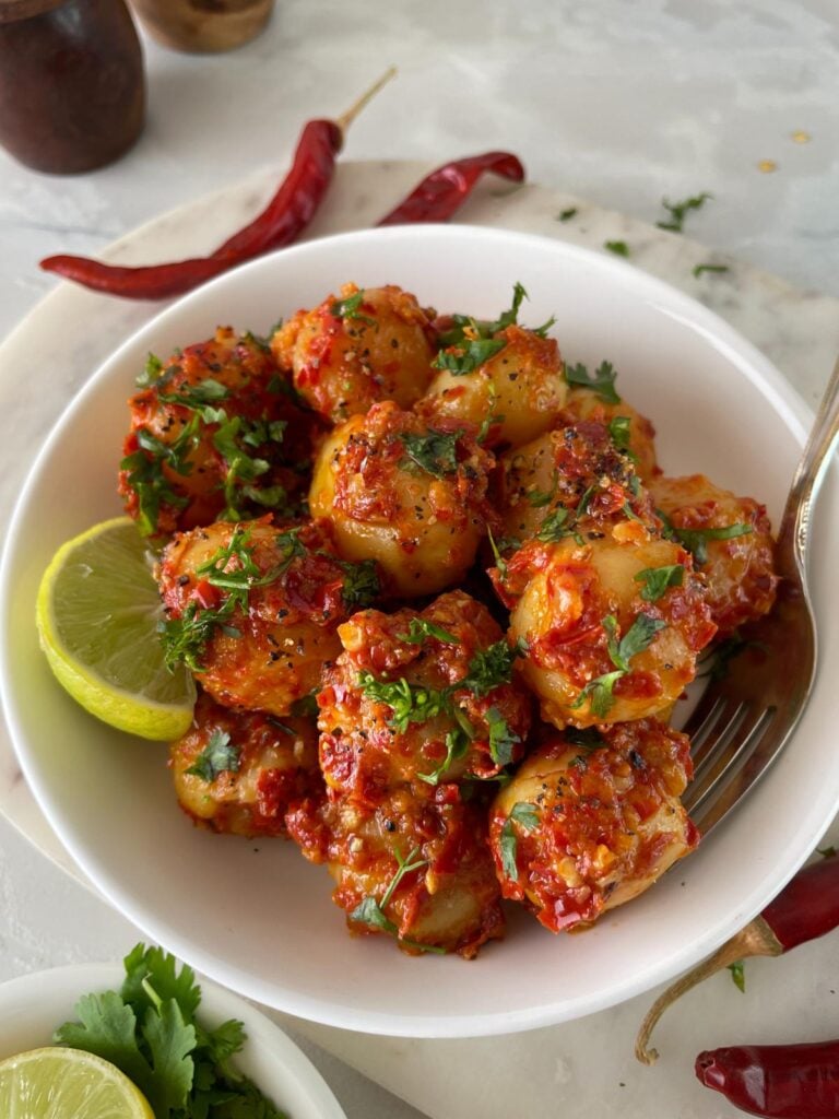 Papitas con Chile - Unique Cooks