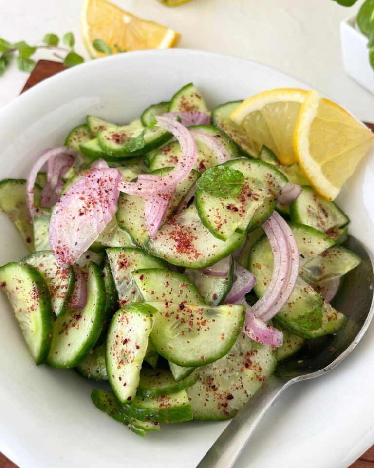 Sumac Cucumber - Unique Cooks