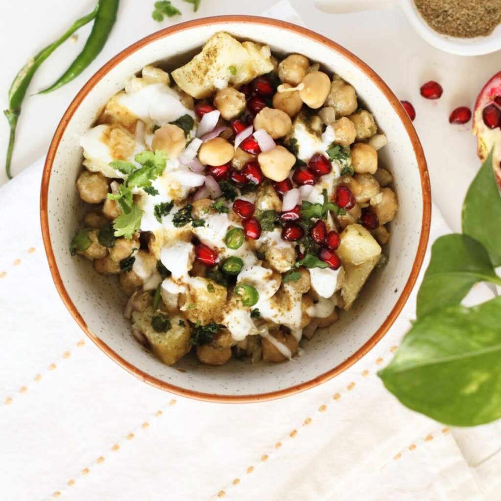 Dahi Chana Chaat - Unique Cooks