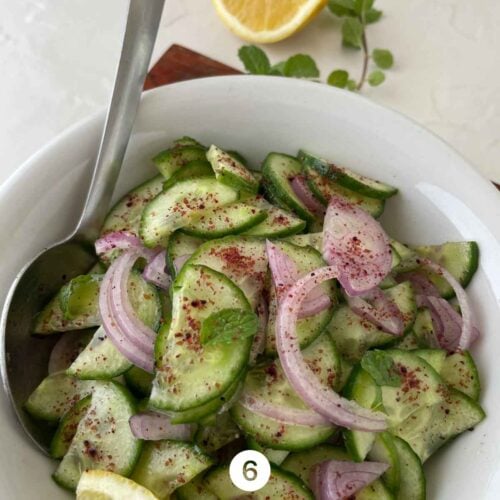 Sumac Cucumber - Unique Cooks