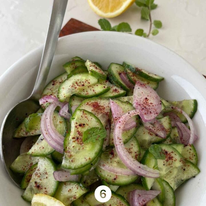 Sumac Cucumber - Unique Cooks