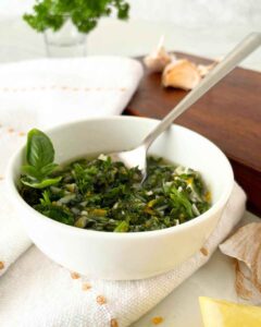 Basil Gremolata - Unique Cooks