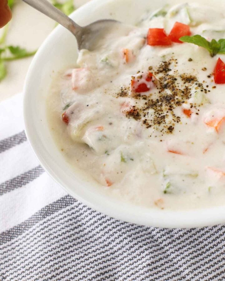 Mix Veg Raita - Unique Cooks