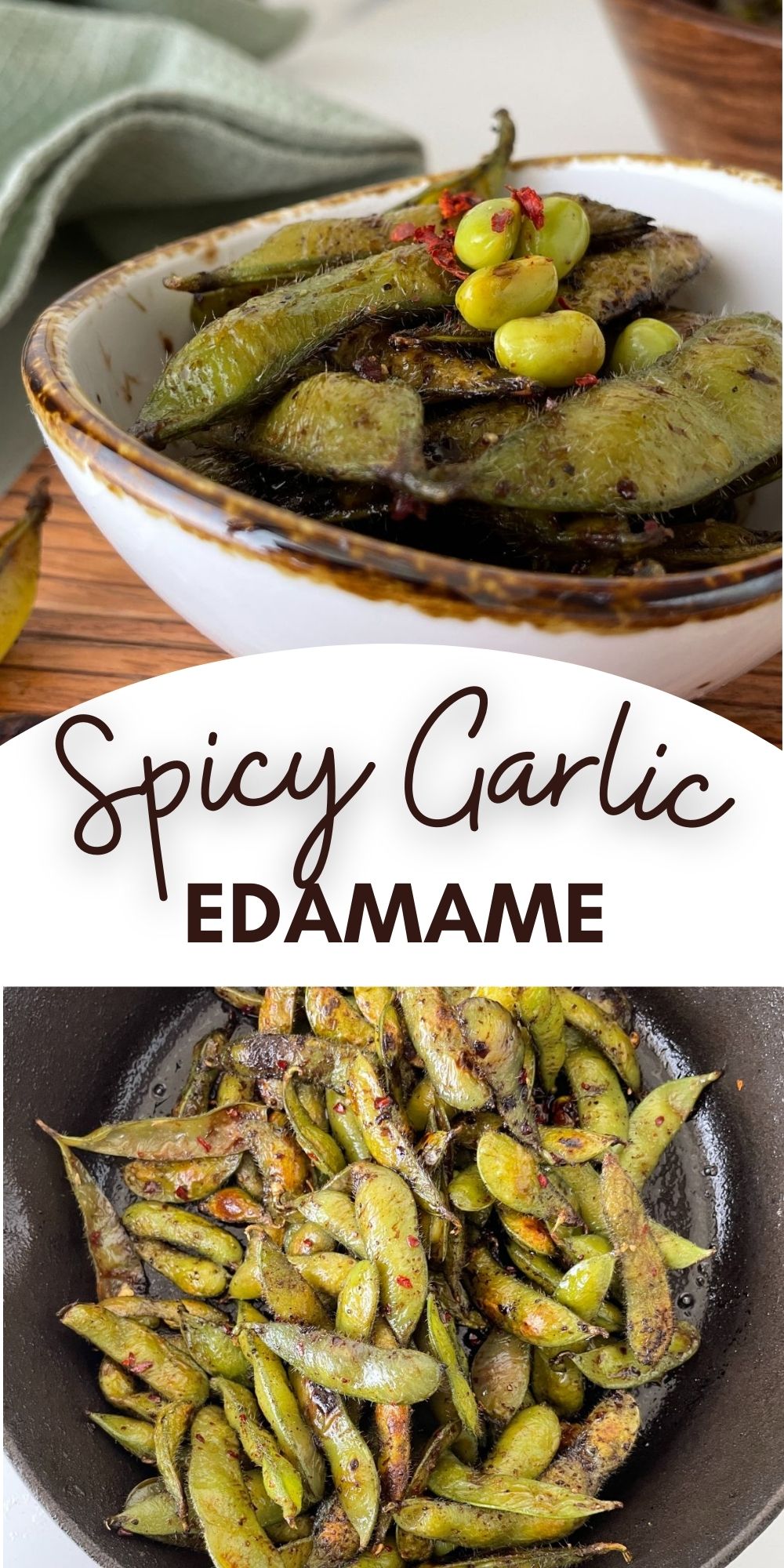 Spicy Stir Fried Edamame - Unique Cooks