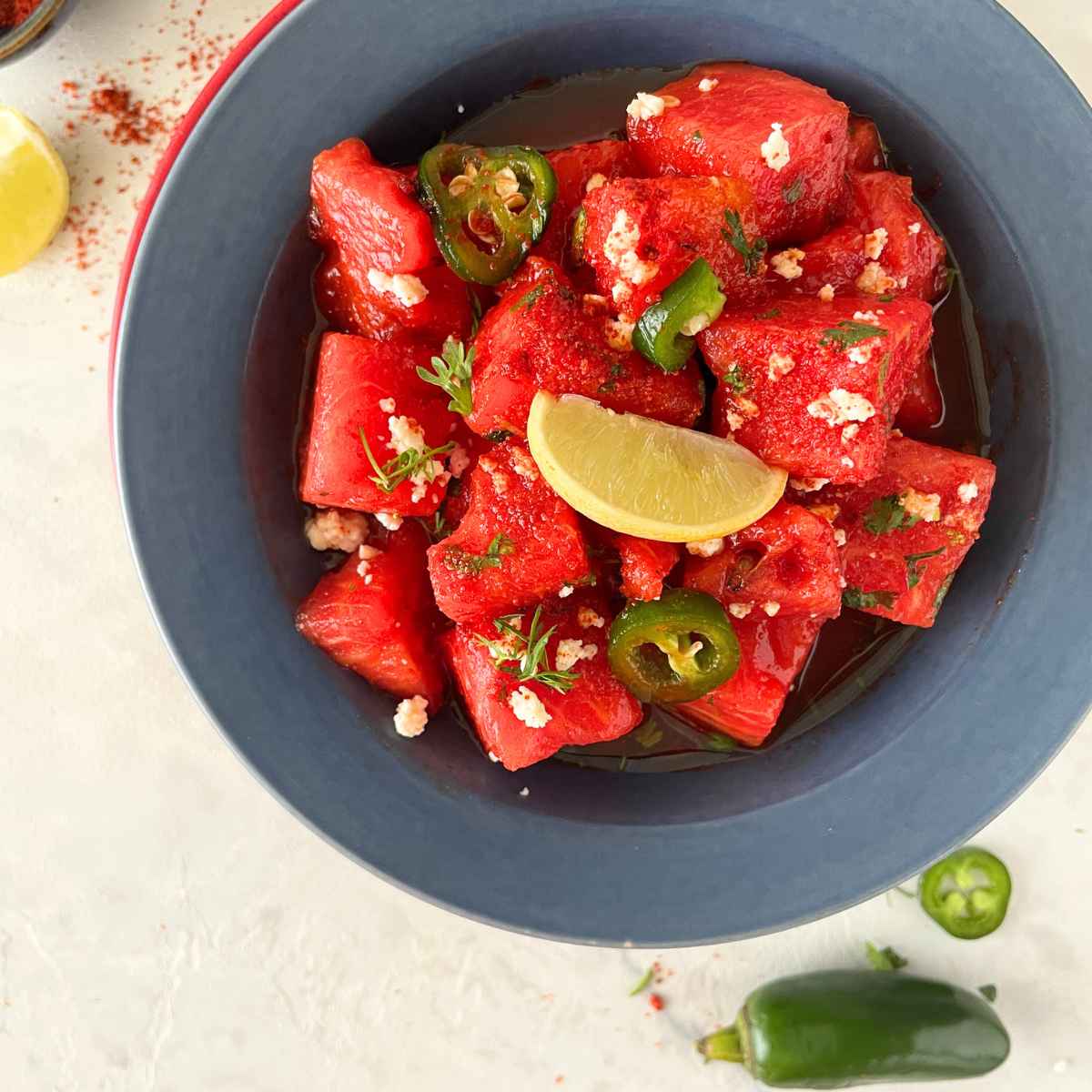 Watermelon and Tajin Salad - Unique Cooks