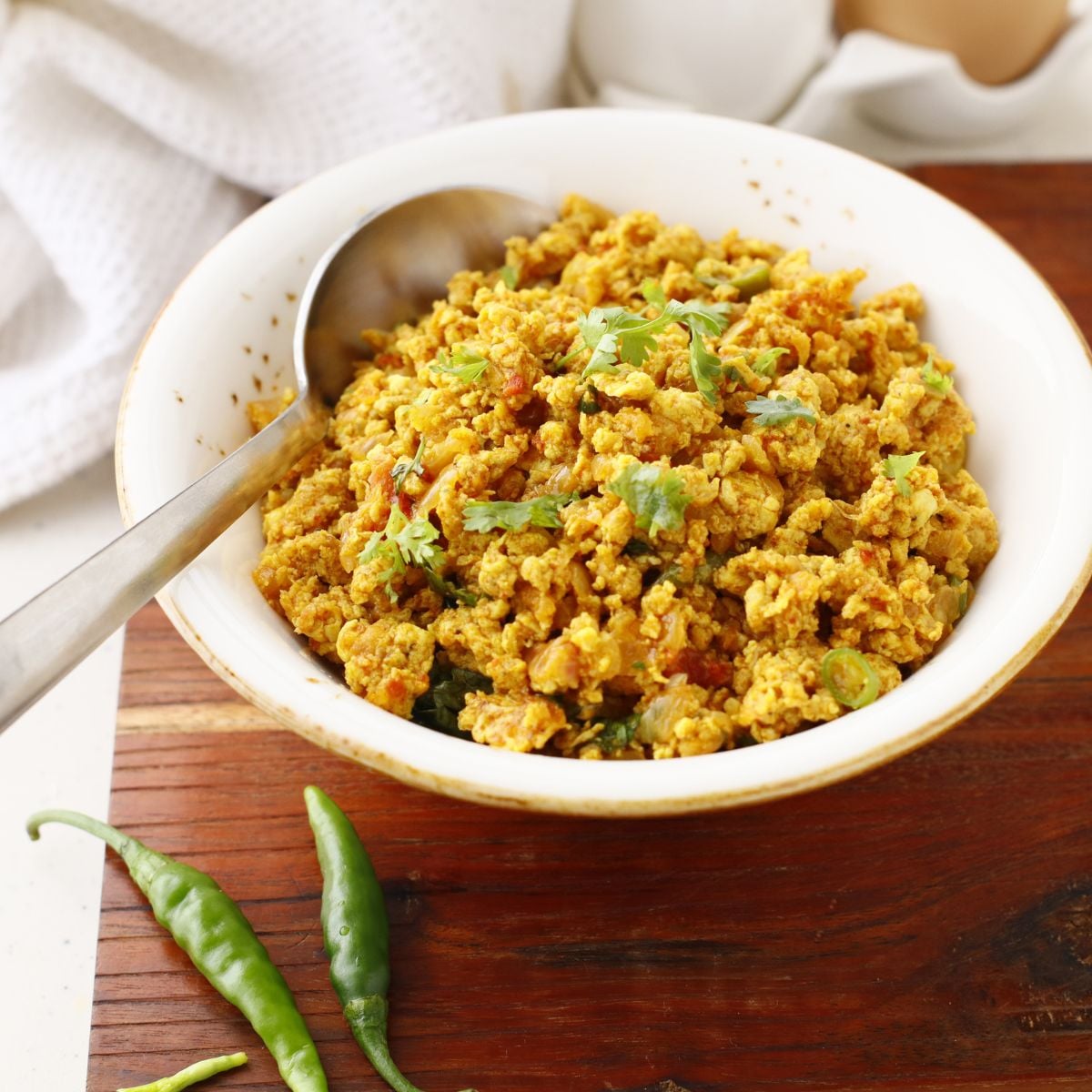 Egg Bhurji (Indian Scrambled Eggs) - Unique Cooks