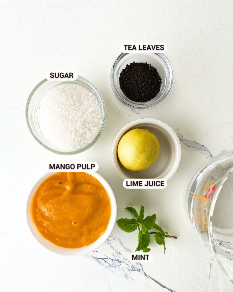 Mango Iced Tea - Unique Cooks