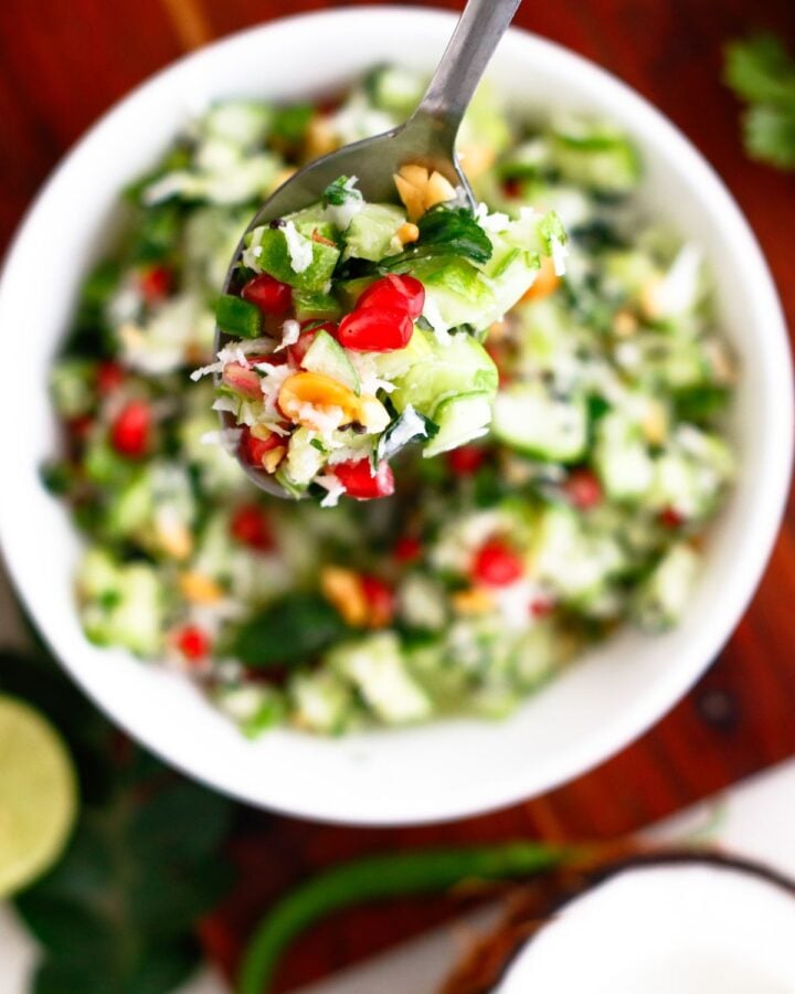 Kakdi Chi Koshimbir (Cucumber Salad) - Unique Cooks