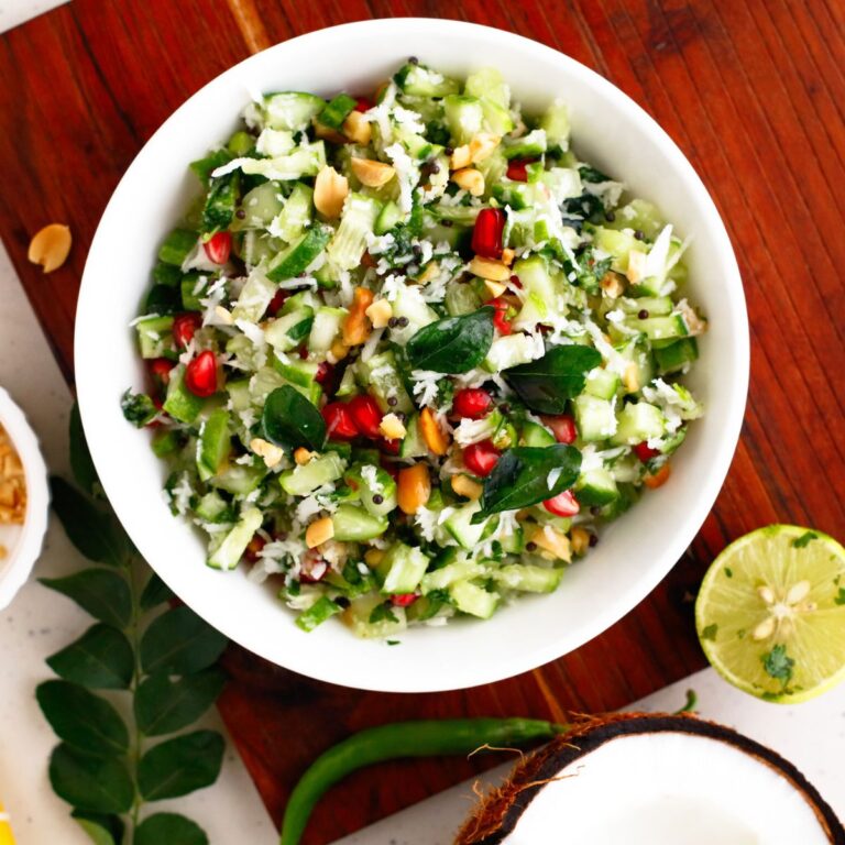 Kakdi Chi Koshimbir (Cucumber Salad) - Unique Cooks