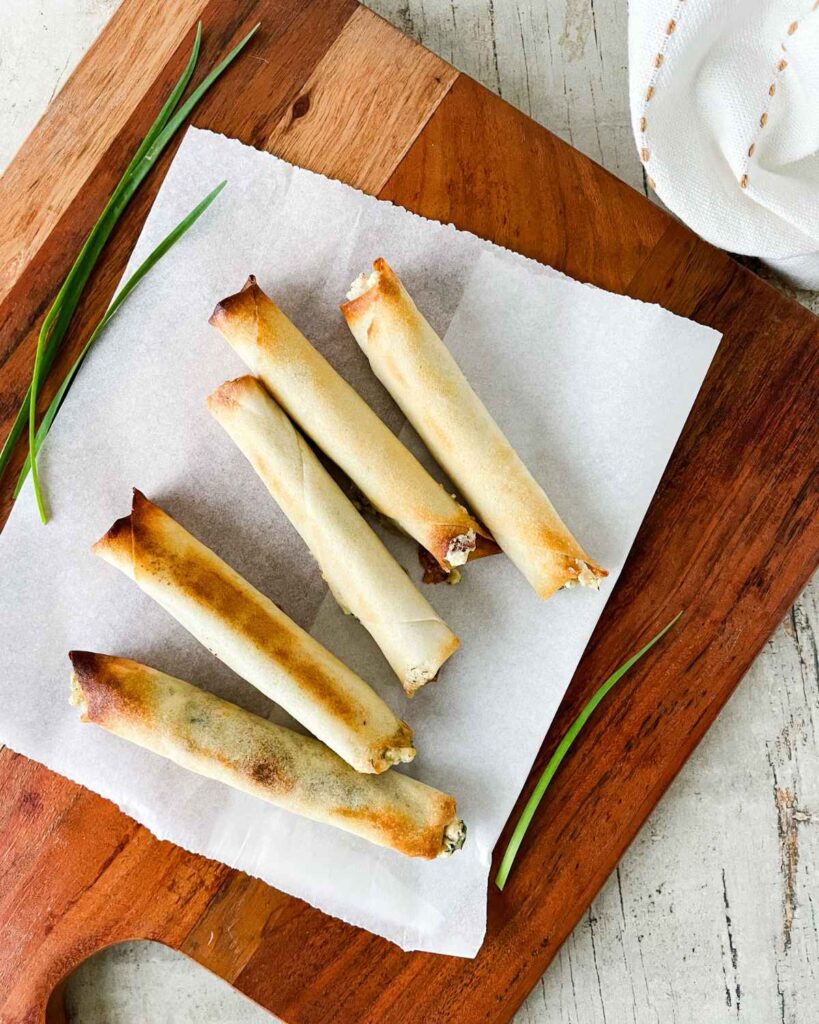 Sigara Boregi (Turkish Cheese Rolls) - Unique Cooks